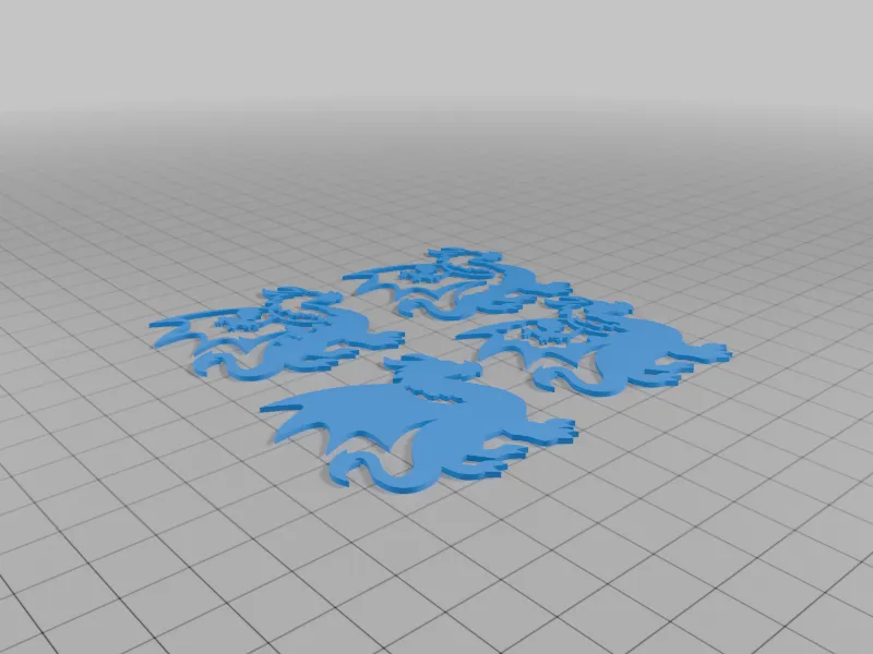 DRAGON MULTILAYER 3D MODELS/ 3D LAYER/ 3D MANDALA by SchmerBle ...
