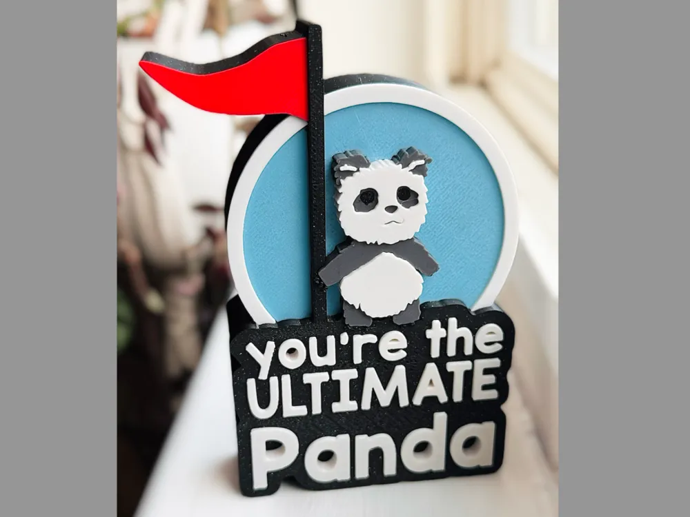 Ultimate Chicken Horse Panda Fan Art by MissAlyssa - MakerWorld