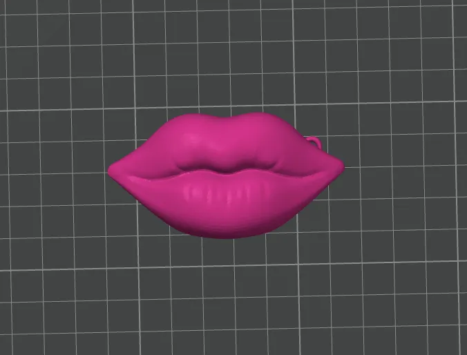 3D Lips with NFC Chamber by Roobarb - MakerWorld