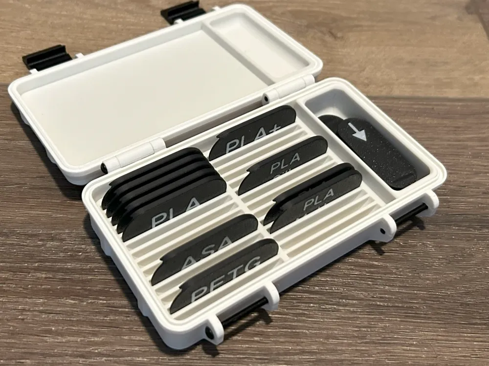 Quick Swap Filament Label Rugged Box Insert by mr_ray MakerWorld ...