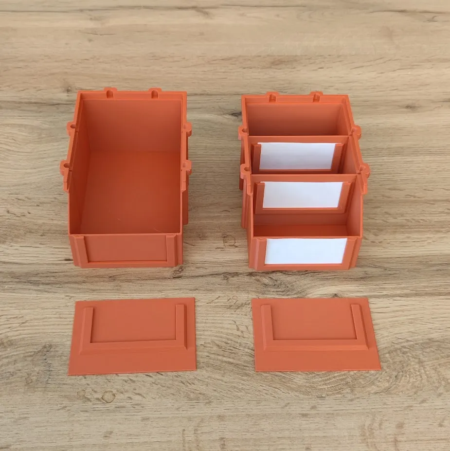 Storage box stackable size 150x100, 90x60 by motorola2001 - MakerWorld