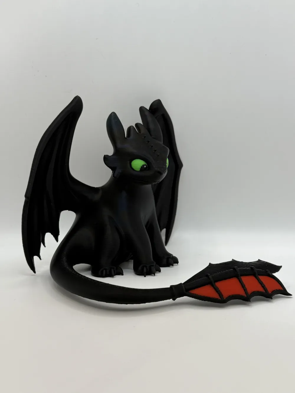 Toothless dragon figure - Free 3D Print Model - MakerWorld