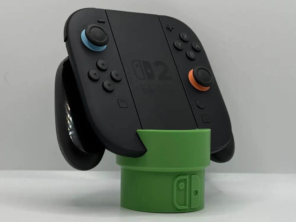 Nintendo Switch 2 & Switch Controller Warp Pipe - Free 3D Print Model ...