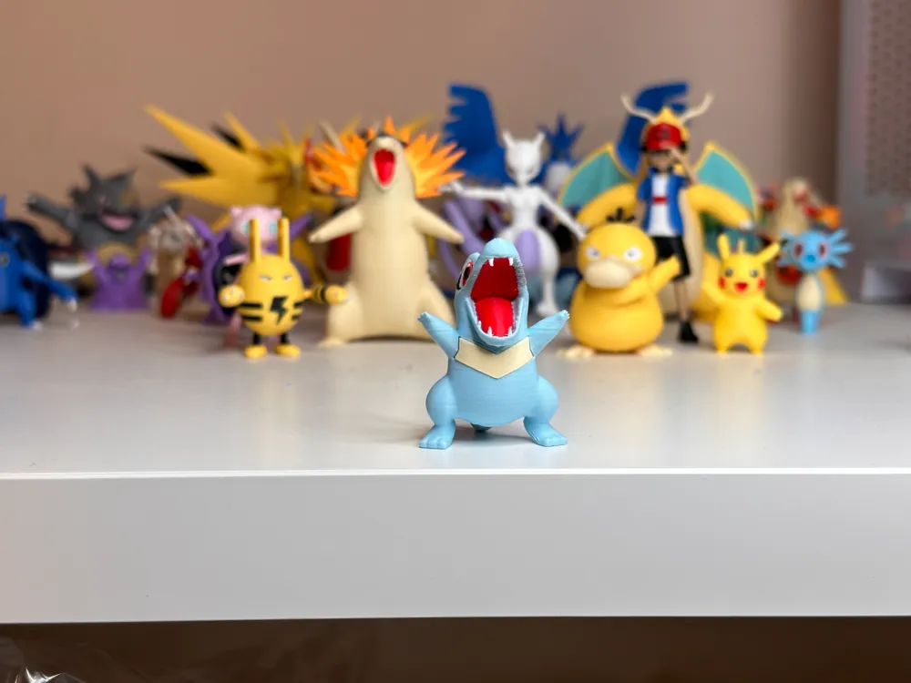 Totodile (Pokemon) Multiparts 45mm tall by LCFigure MakerWorld ...