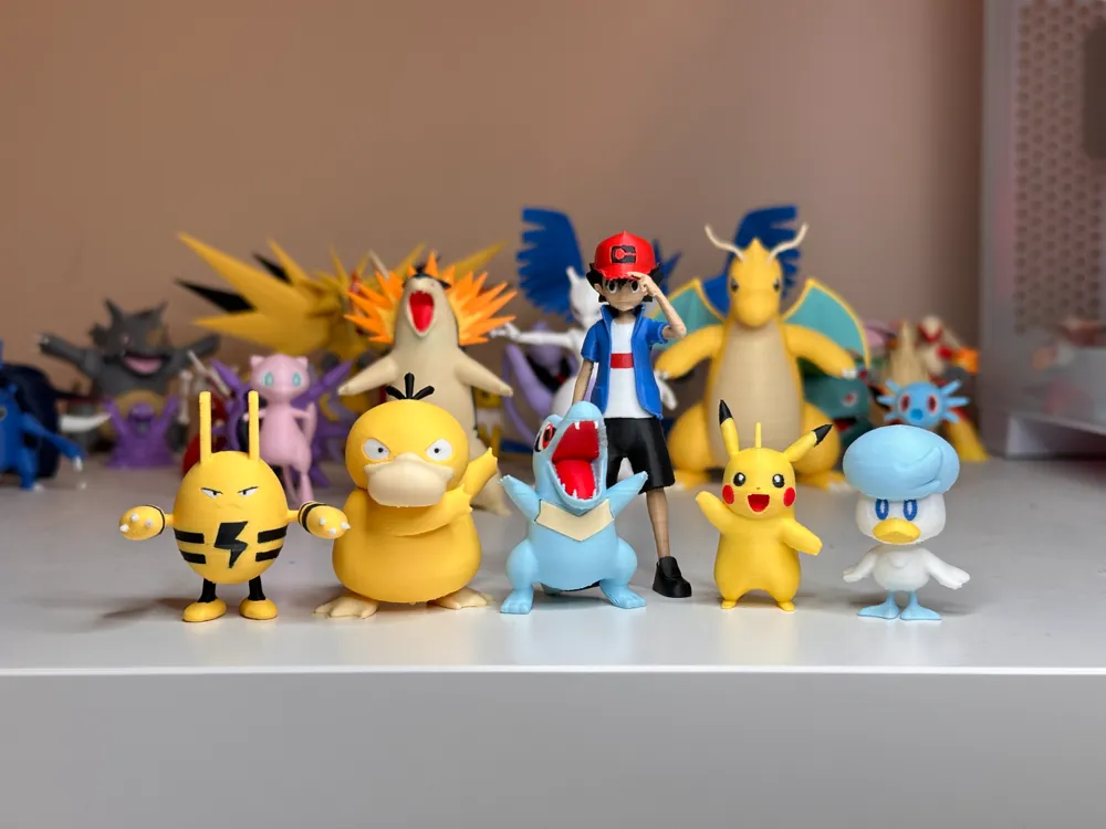 Totodile (Pokemon) Multiparts 45mm tall by LCFigure MakerWorld ...
