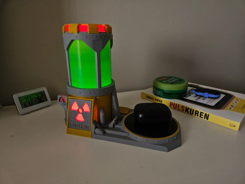 Nuclear Lamp +optional IKEA/MagSafe charger by The Ingenious Tinkerer - MakerWorld