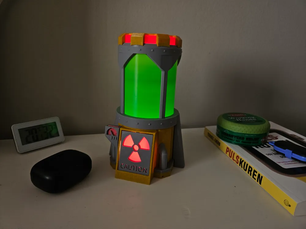 Nuclear Lamp +optional IKEA/MagSafe charger by The Ingenious Tinkerer - MakerWorld