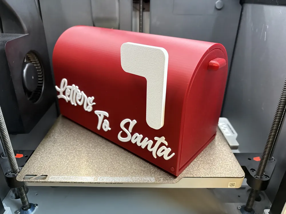 Santa Letter Box by ADB PRODUCTS MakerWorld: Download Free 3D Models
