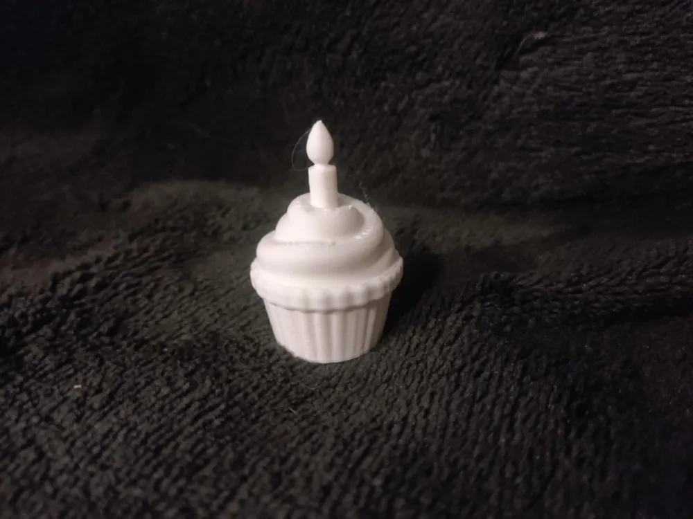 Birthday Cupcake / Valentine - Free 3D Print Model - MakerWorld