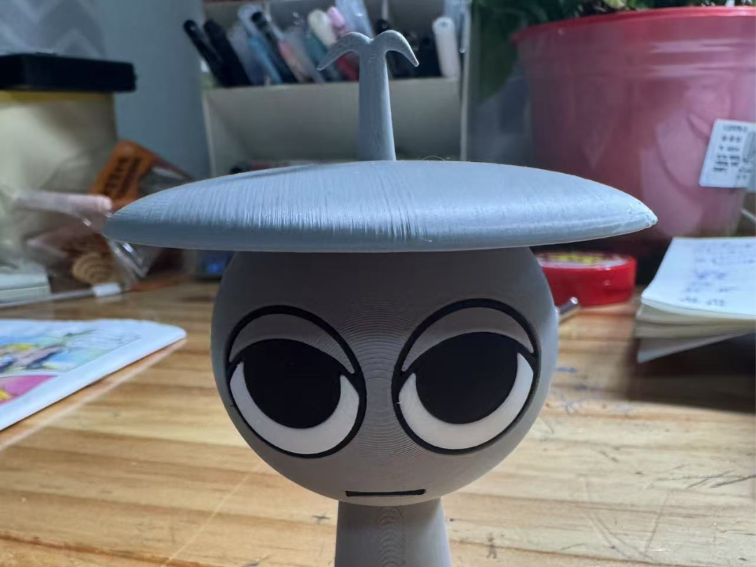 Rhythm Box (Sprunki) game 3D character "Clark" (single color, separate ...