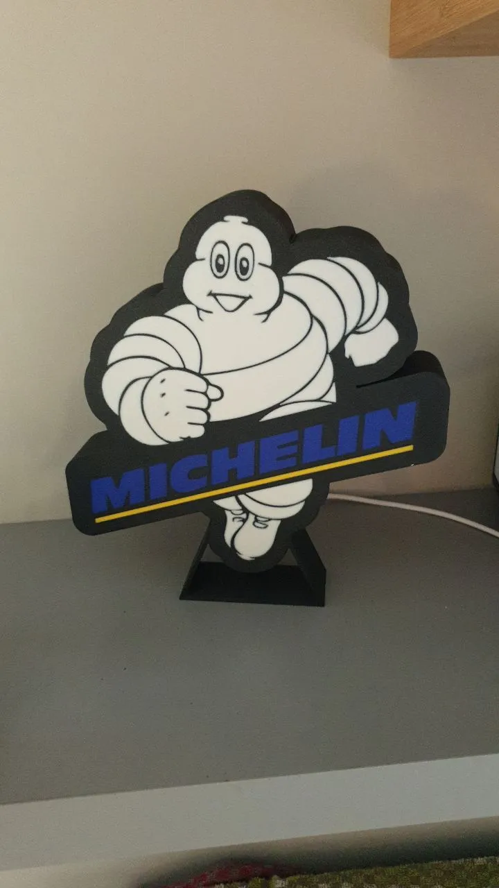 lightbox bibendum michelin couleur by Jp3dPrint - MakerWorld