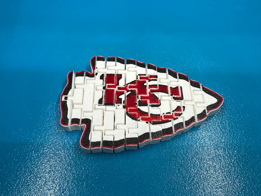 Kansas City Chiefs Flexi - Free 3D Print Model - MakerWorld