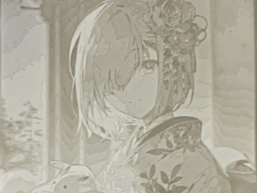 FGO Mash Lithophane by 远坂凛 - MakerWorld