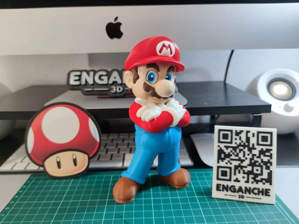 Super Mario Multi-Parts NO AMS - Free 3D Print Model - MakerWorld