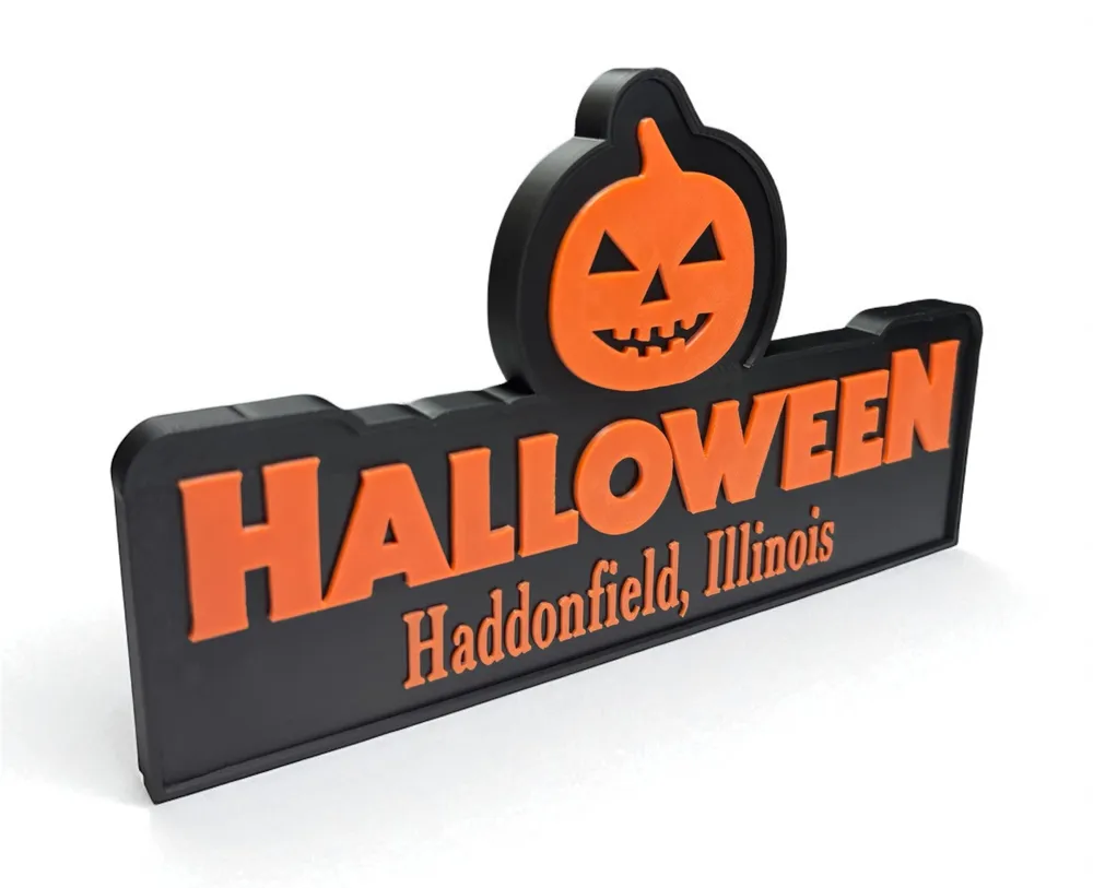 Halloween Sign by nfocus design MakerWorld: Download Free 3D Models