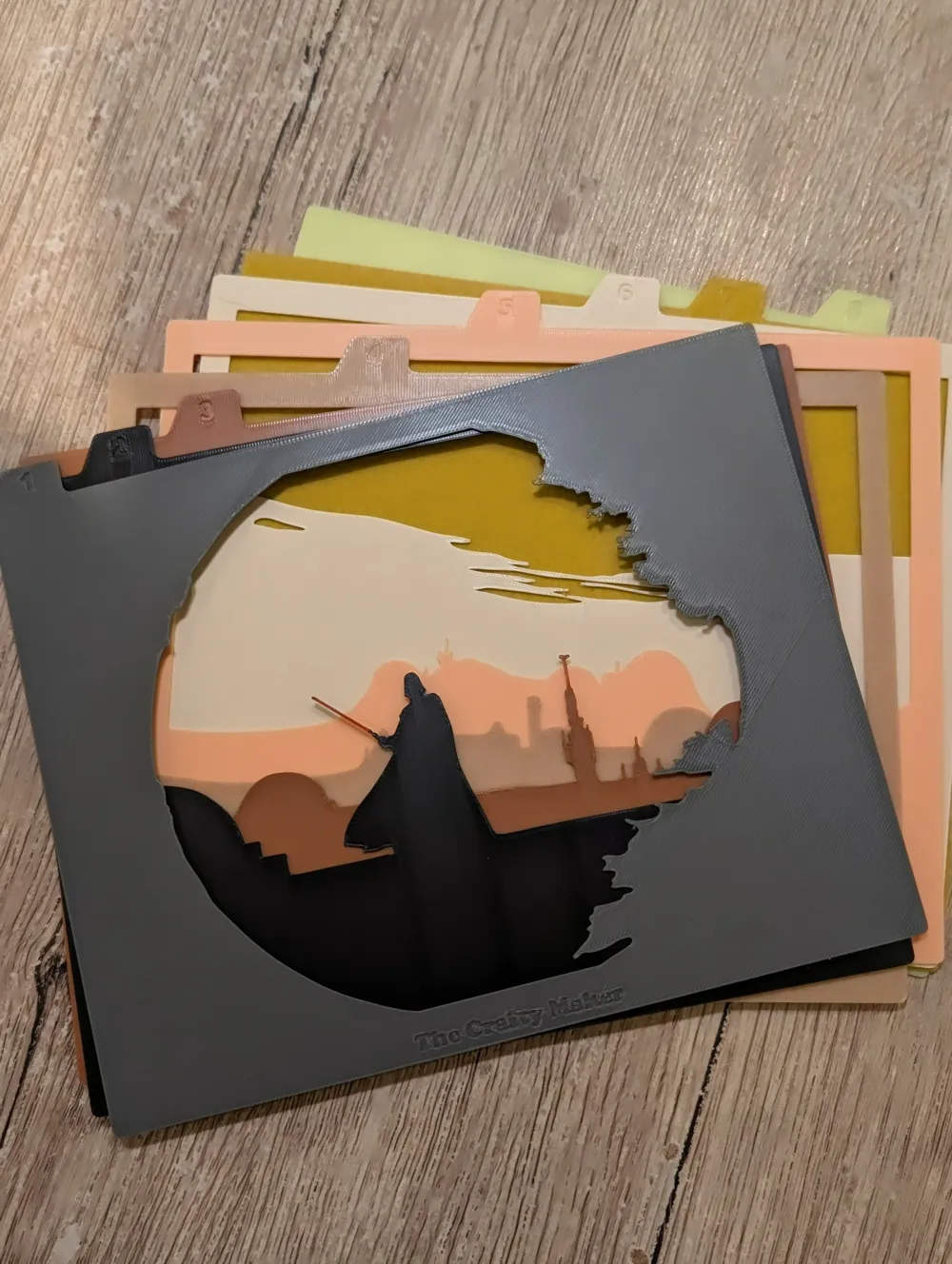 Star Wars - Vader's Homecoming Shadow Box - Free 3D Print Model ...