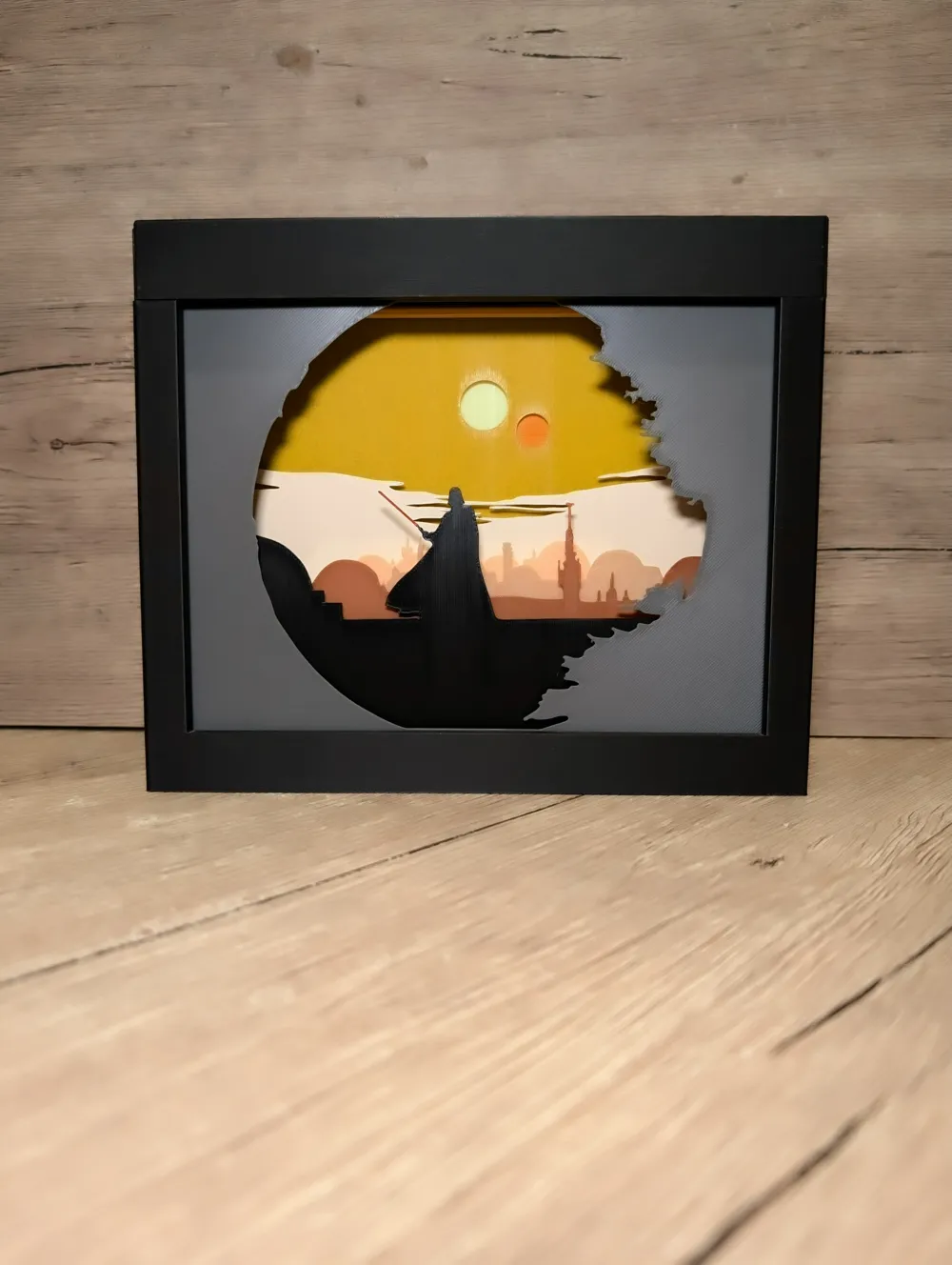 Star Wars - Vader's Homecoming Shadow Box by The Crafty Maker ...