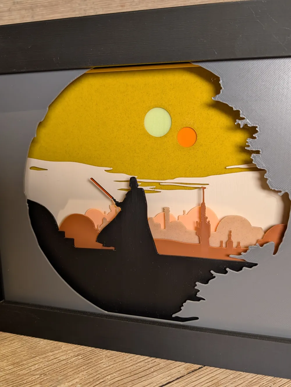 Star Wars - Vader's Homecoming Shadow Box by The Crafty Maker ...