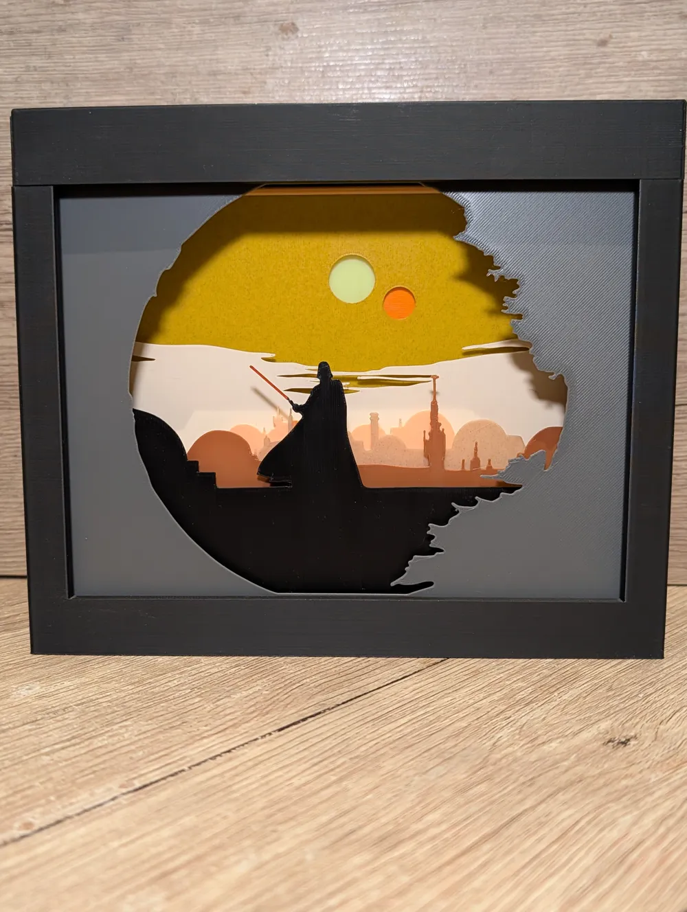 Star Wars - Vader's Homecoming Shadow Box by The Crafty Maker ...