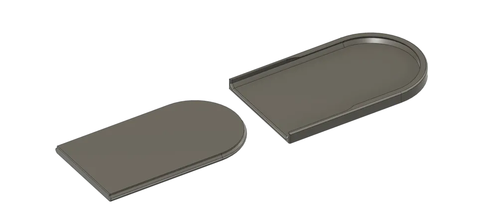 Universal Sliding Wall Mount (Ultra Slim) - Free 3D Print Model ...
