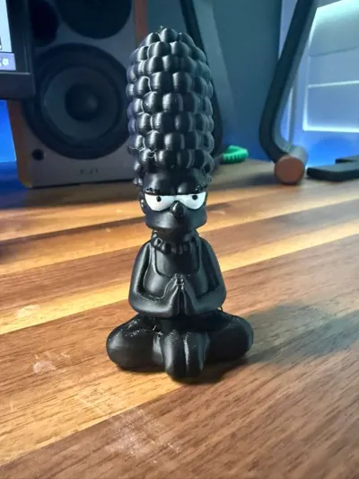 Grumpy Marge Simpson Zen - Free 3D Print Model - MakerWorld