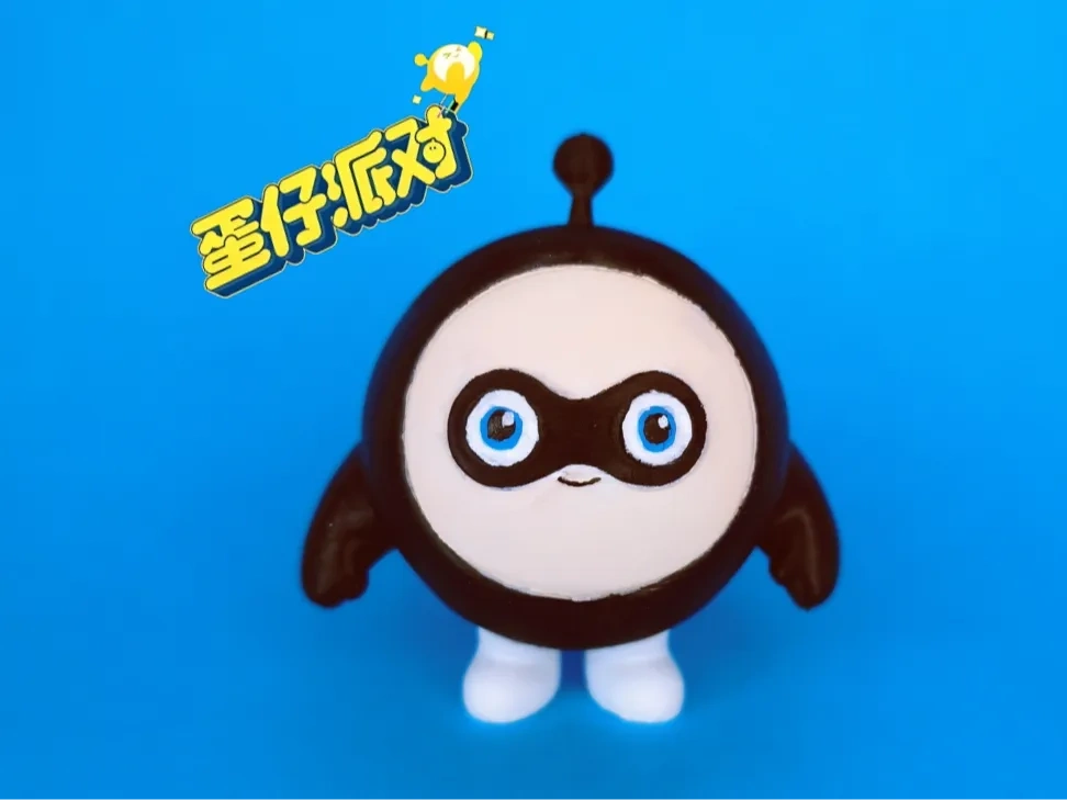 Egg仔Party x Protagonist Series 02 - Egg Xiao Hei by MAN GO GLB - MakerWorld