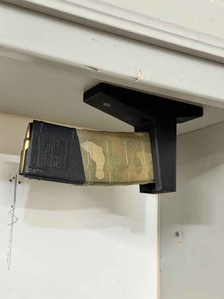 Magpul PMAG Storage - Wall/Undercabinet Mounts - Free 3D Print Model ...
