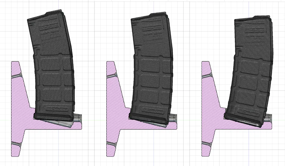 PMAG GEN M2 Rock-Lock Wall / Under-Cabinet Holder - Free 3D Print Model ...