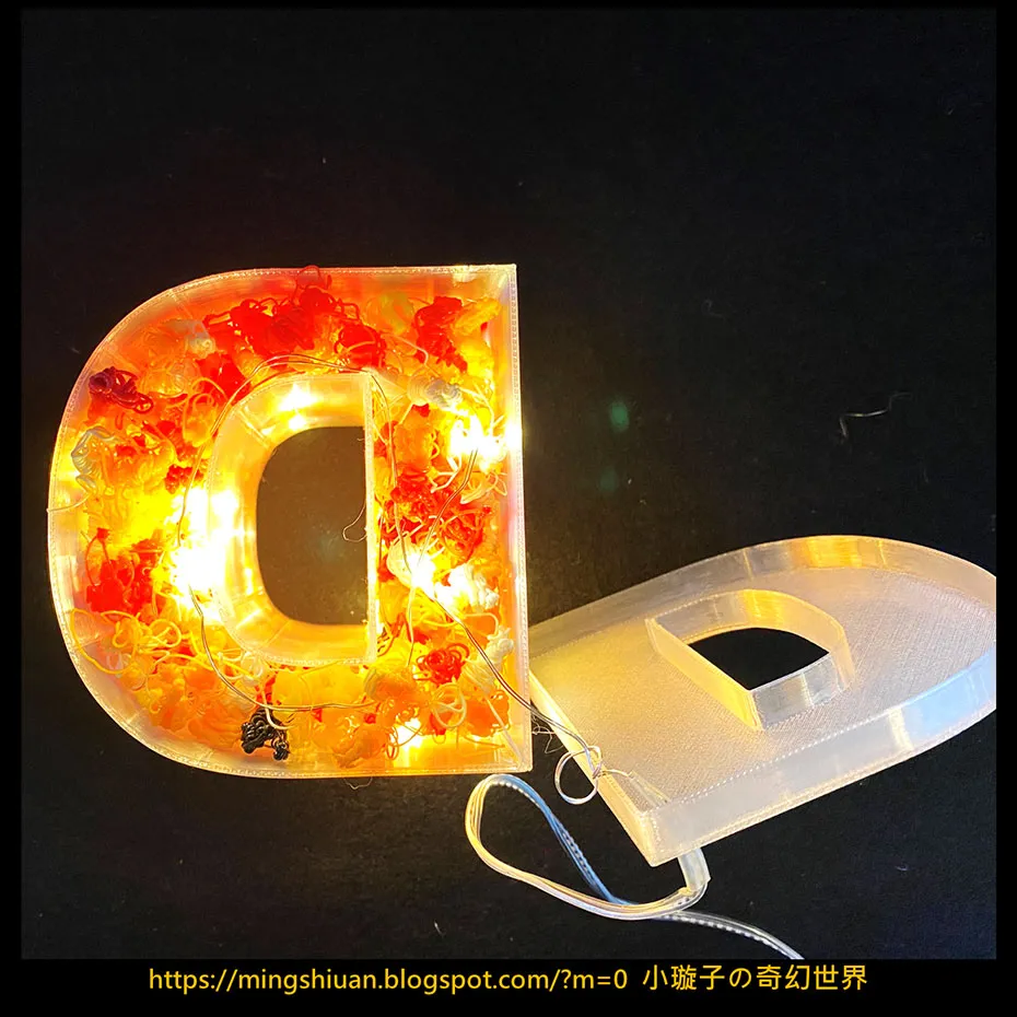 DREAM Letter storage box / Letter light box by mingshiuan99 MakerWorld: Download Free 3D Models