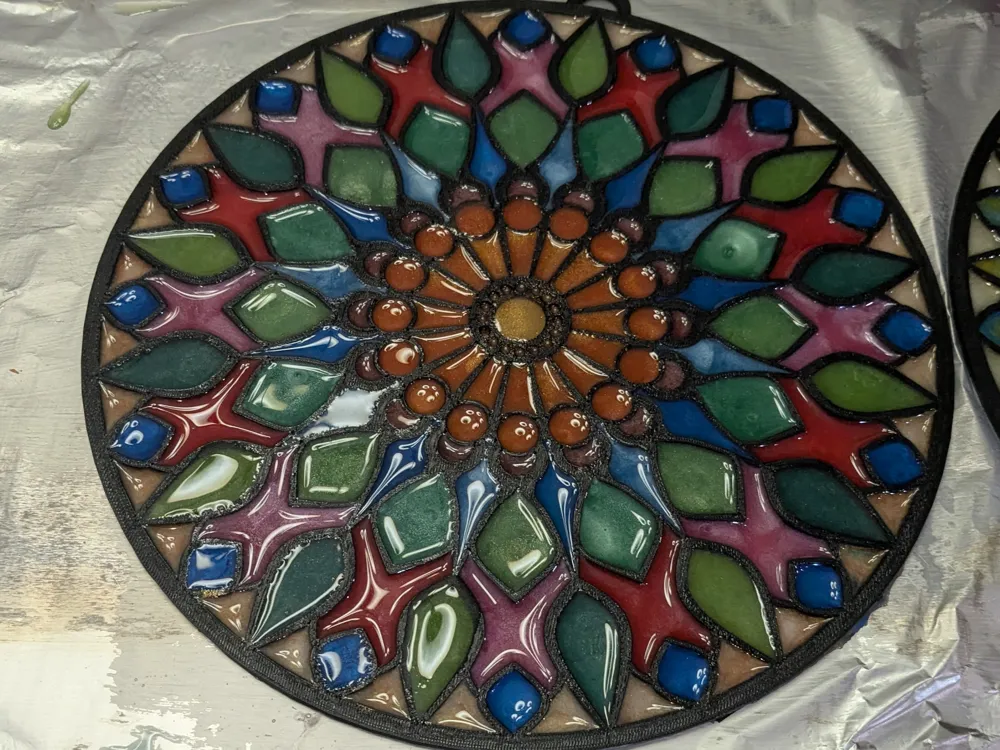 Cathedral Stained Glass - PETG Frame for Epoxy by spencermann ...