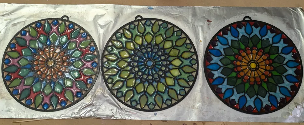 Cathedral Stained Glass - PETG Frame for Epoxy by spencermann ...