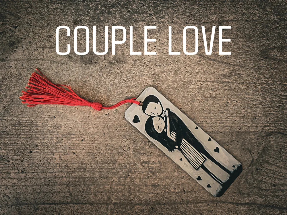 Bookmark - Couple love by CoNcLuZiOn - MakerWorld