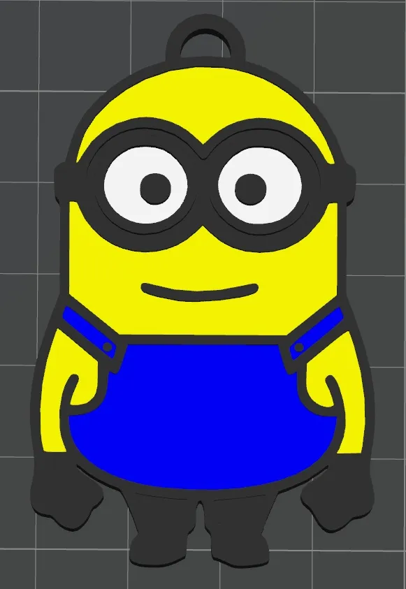 Minion Bob keychain by Scaleoss - MakerWorld