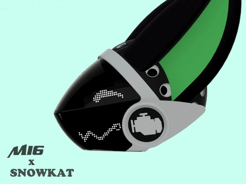 Protogen MK2 NEO (V0.3) - M16 x Snowkat - Free 3D Print Model - MakerWorld