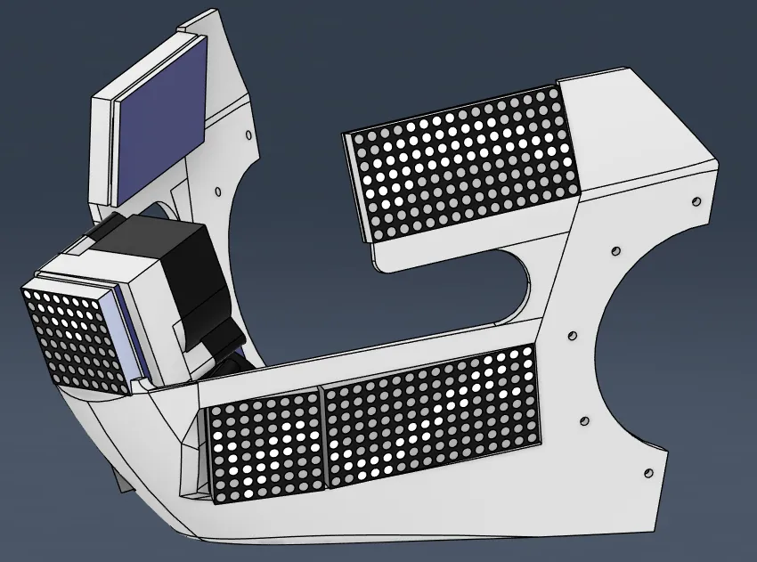 Protogen MK2 NEO (V0.3) - M16 x Snowkat - Free 3D Print Model - MakerWorld