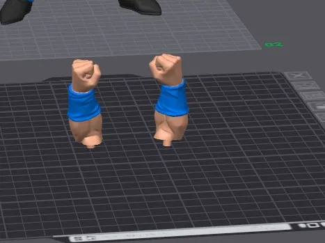 Gogeta super sayan colored Remixed by 3DGAP MakerWorld: Download Free 3D Models