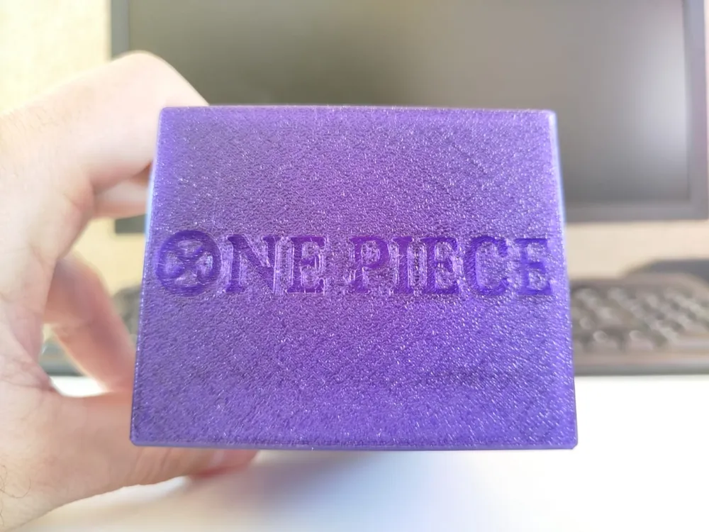 Variante mit Logo auf dem Deckel und auf der Rückseite der Deckbox ...