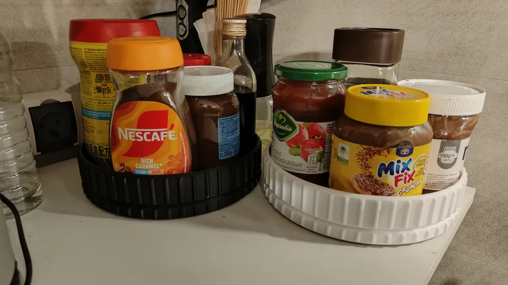 GEO-SPIN – Rotating Kitchen Tray - Free 3D Print Model - MakerWorld