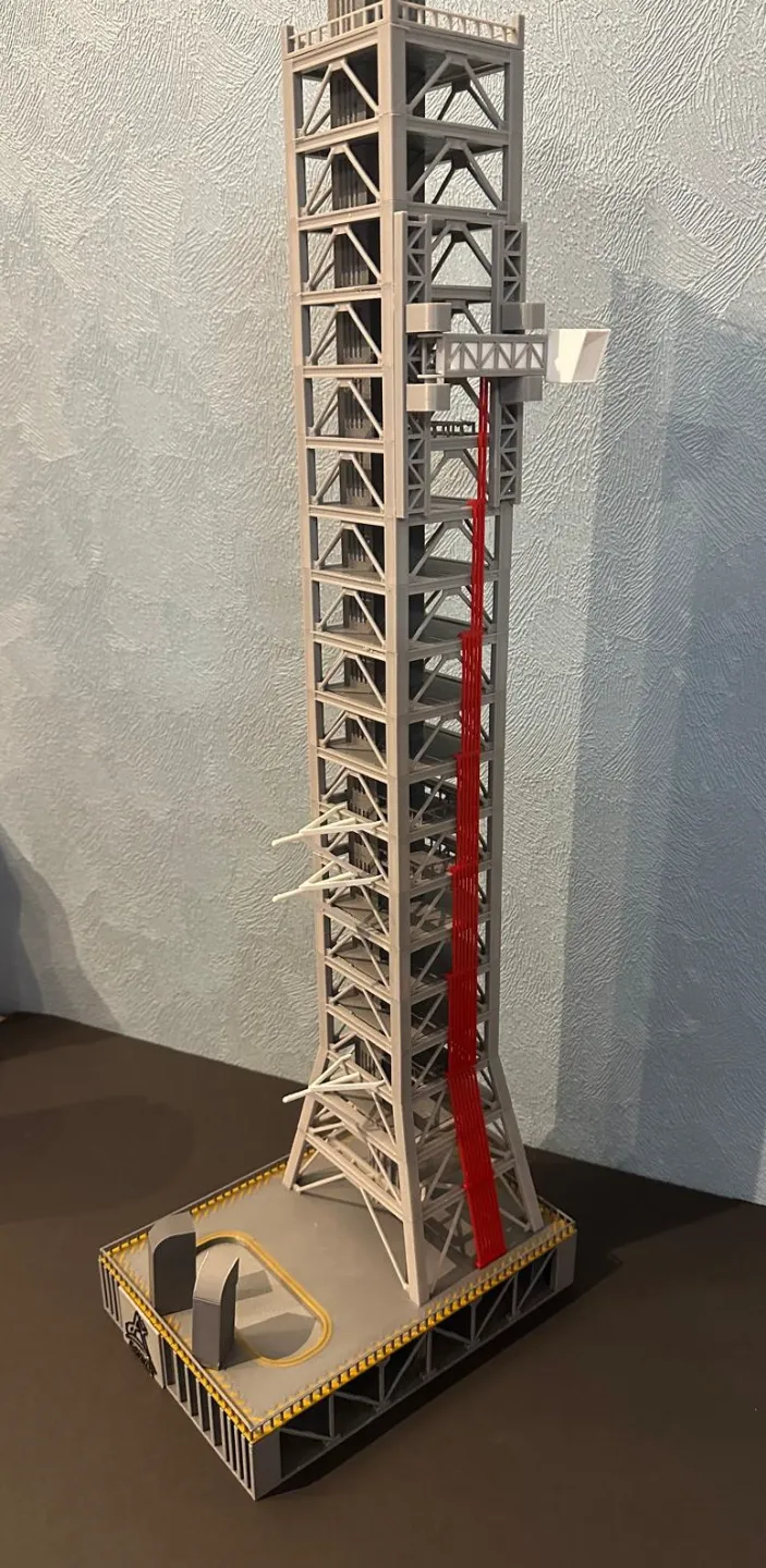 Artemis Launch Tower 1:200 - Free 3D Print Model - MakerWorld