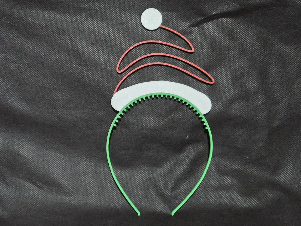 Santa Headband Variety - Free 3D Print Model - MakerWorld