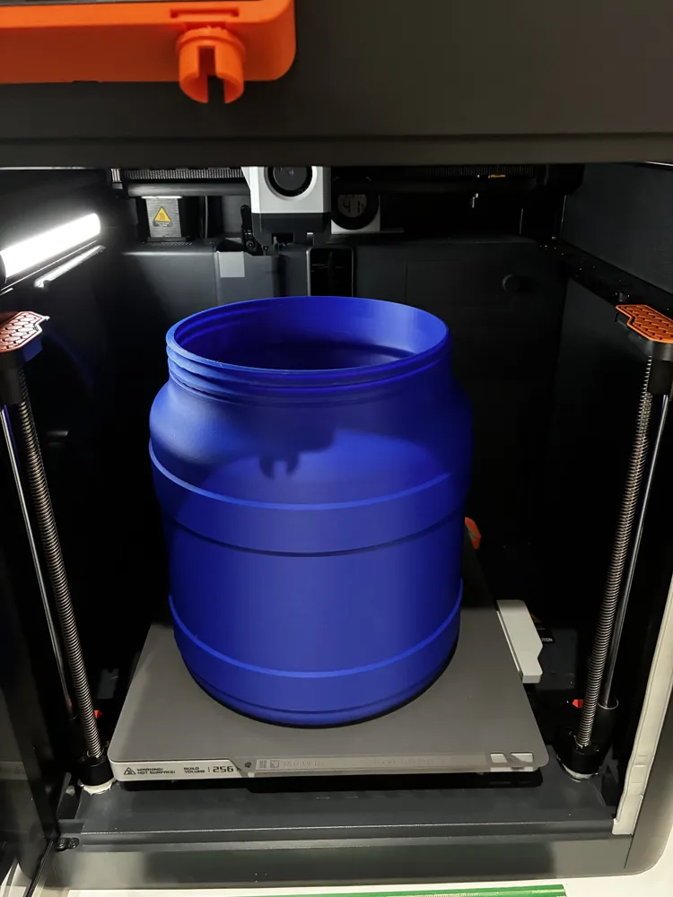 Wide-mouth container - Free 3D Print Model - MakerWorld