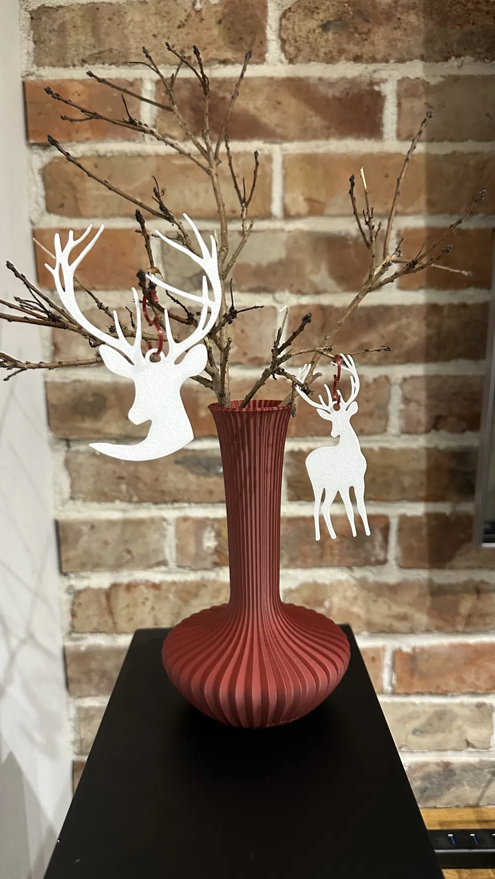 Christmas reindeer ornaments - Free 3D Print Model - MakerWorld