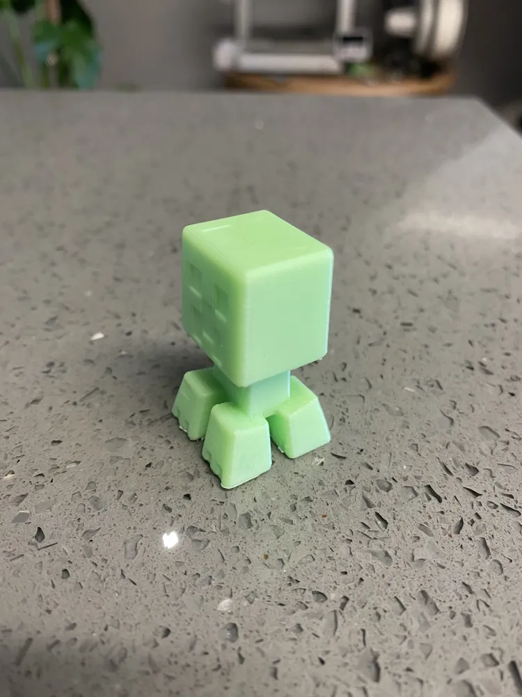 mini minecraft creeper glow in the dark by ko33a MakerWorld: Download ...