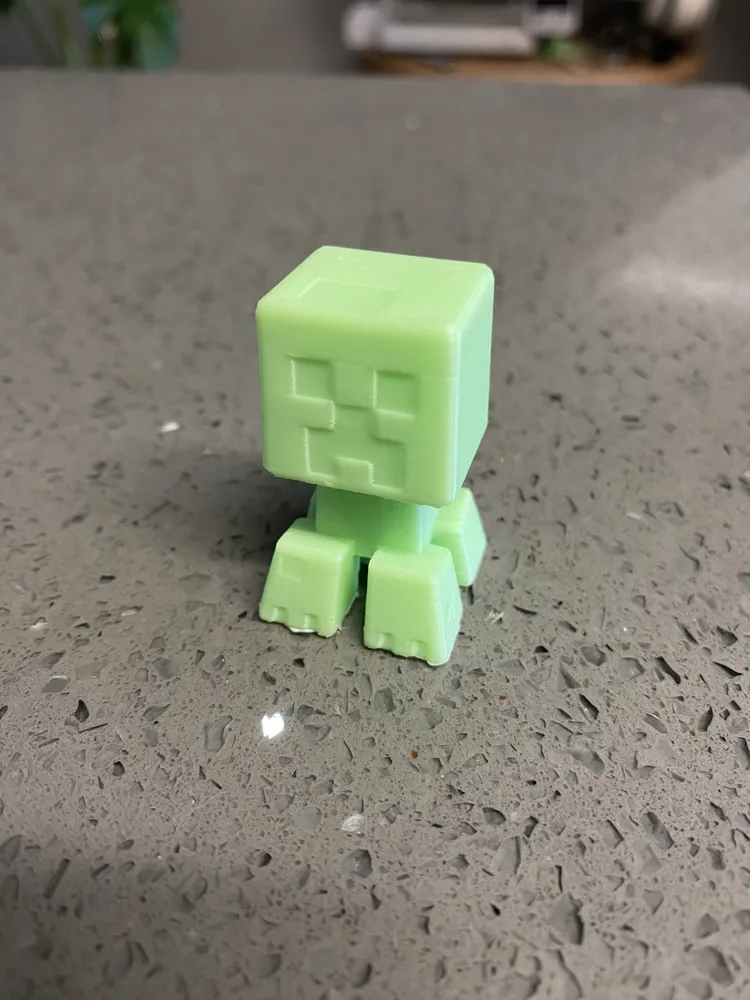 mini minecraft creeper glow in the dark by ko33a MakerWorld: Download ...