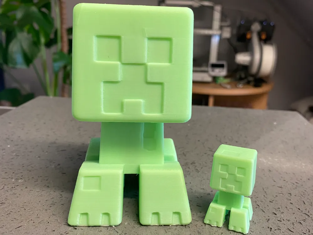 mini minecraft creeper glow in the dark by ko33a MakerWorld: Download ...