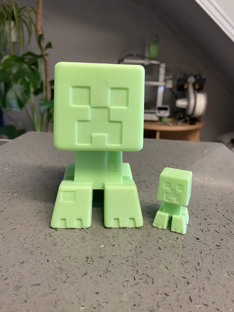 mini minecraft creeper glow in the dark by ko33a MakerWorld: Download Free 3D Models