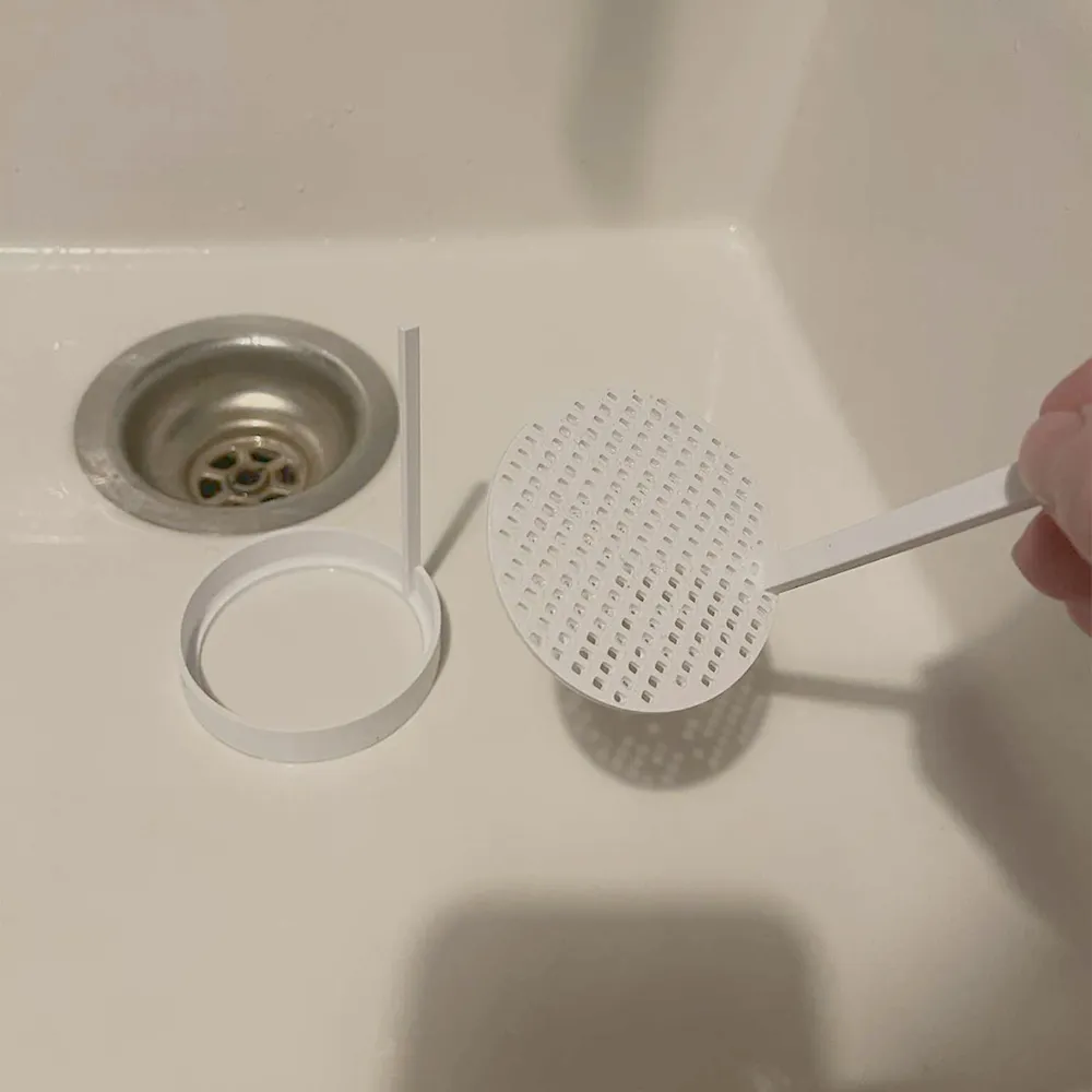 Sink/basin waste collector - Free 3D Print Model - MakerWorld