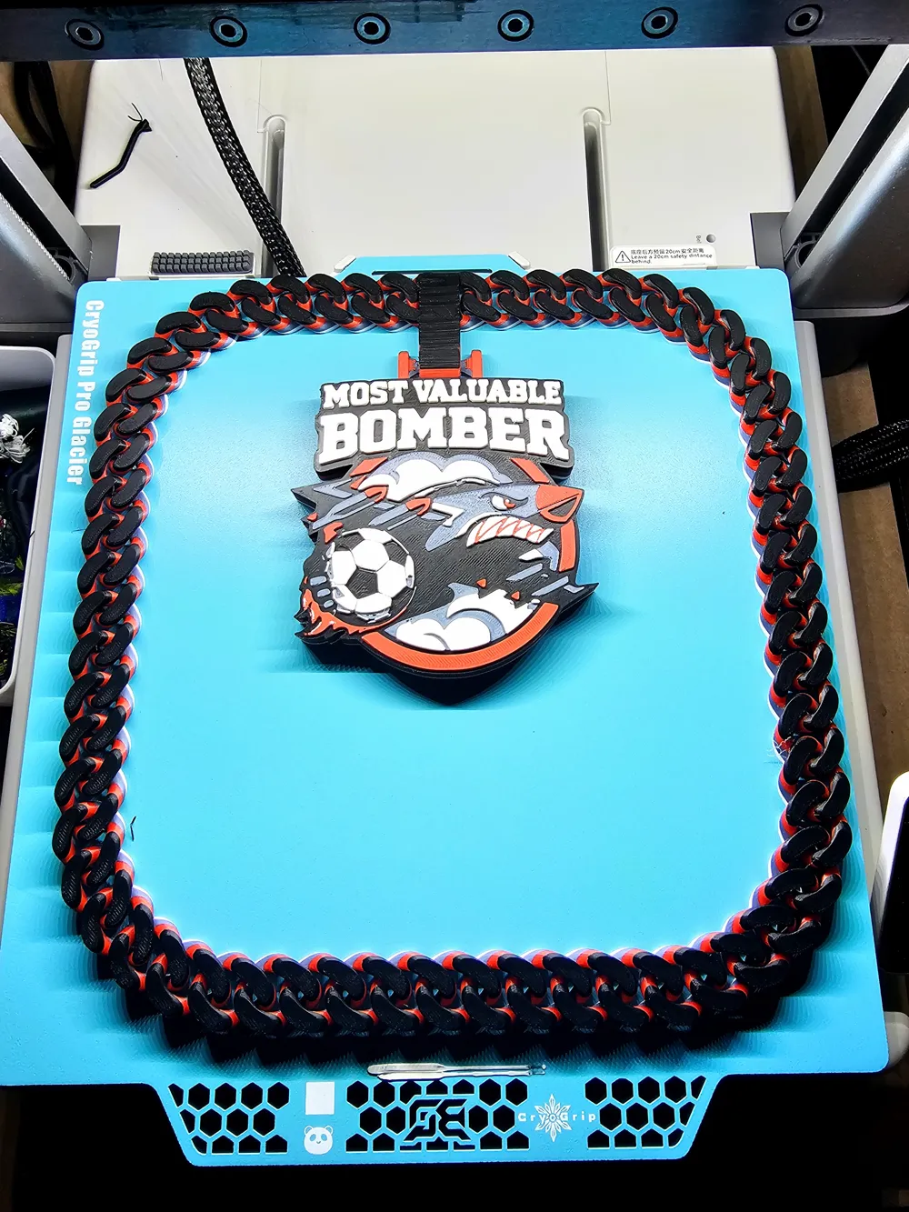 Inter Miami Soccer Hype Chain - Free 3D Print Model - MakerWorld