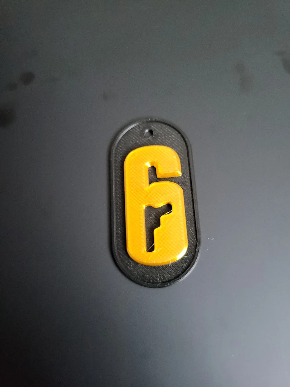 Rainbow Six Siege Dogtag Keyring Remixed by Egghead96 - MakerWorld