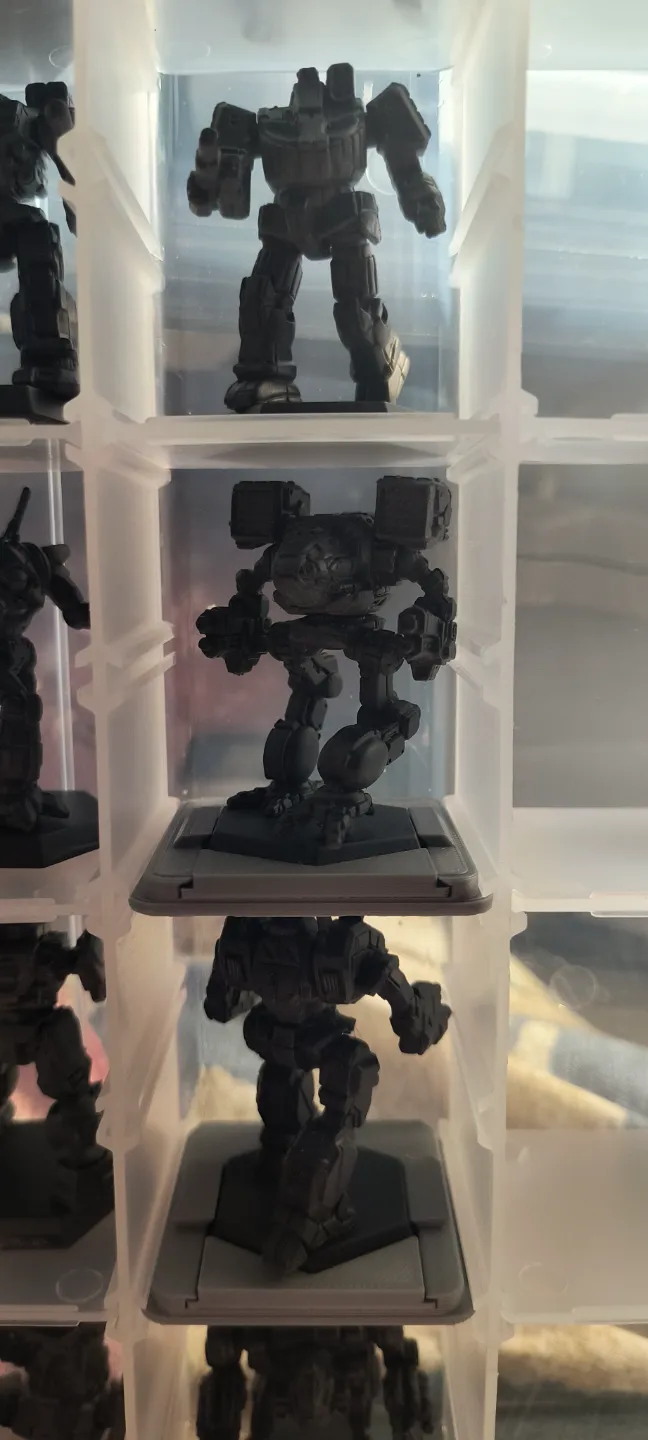 holder for battletech for plano storage boxes by Nomad - MakerWorld